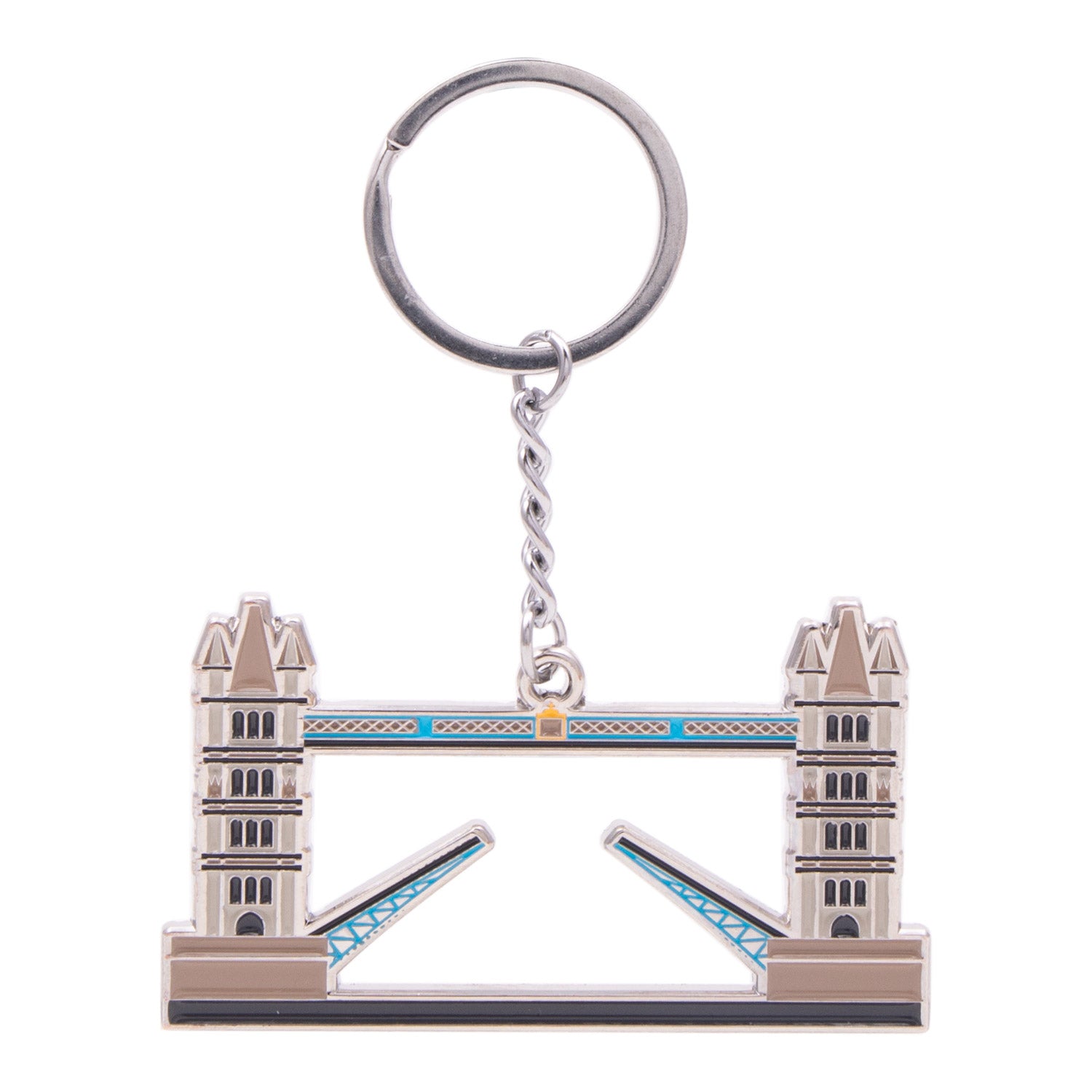 Tower Bridge Enamel Keyring