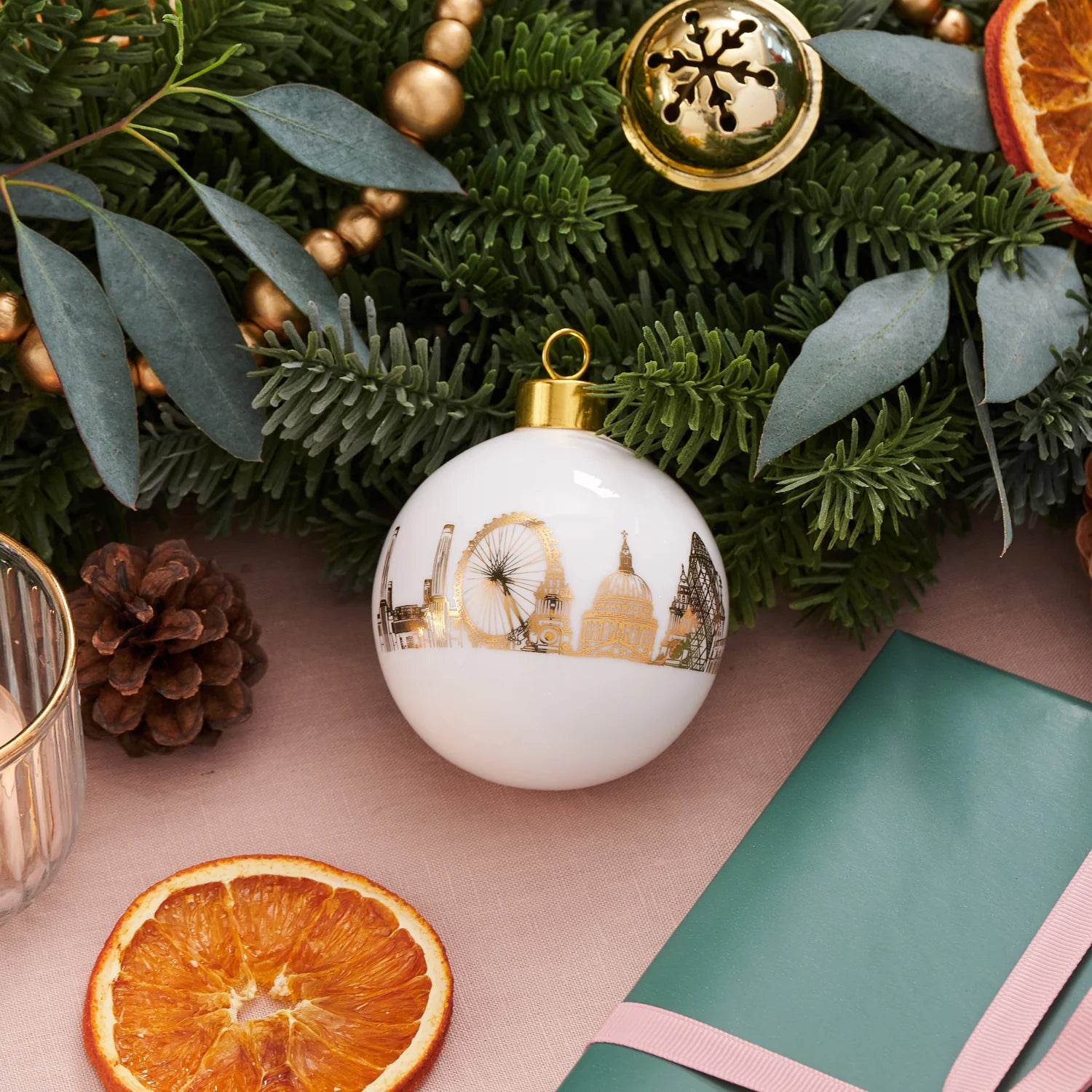 Victoria Eggs London Rooftops Bauble