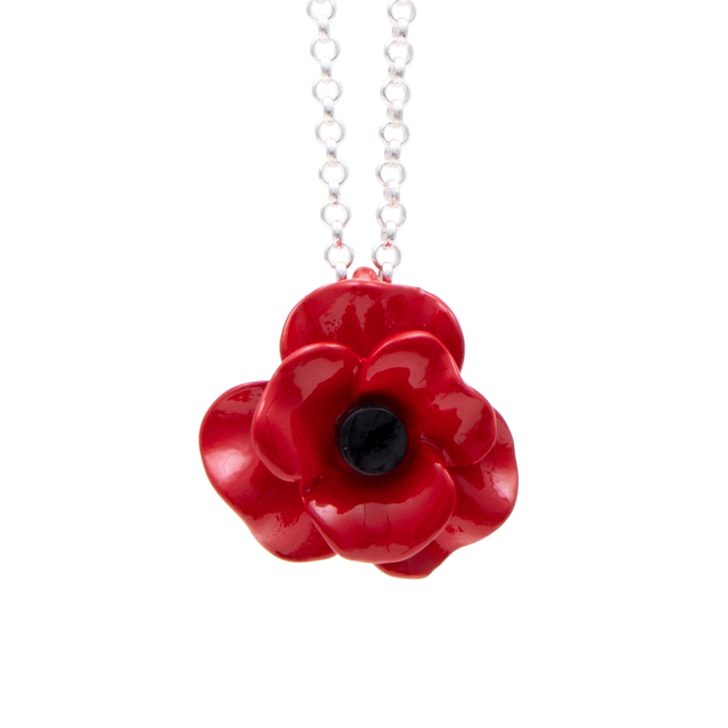 Alexander Thurlow Poppy Pendant Necklace
