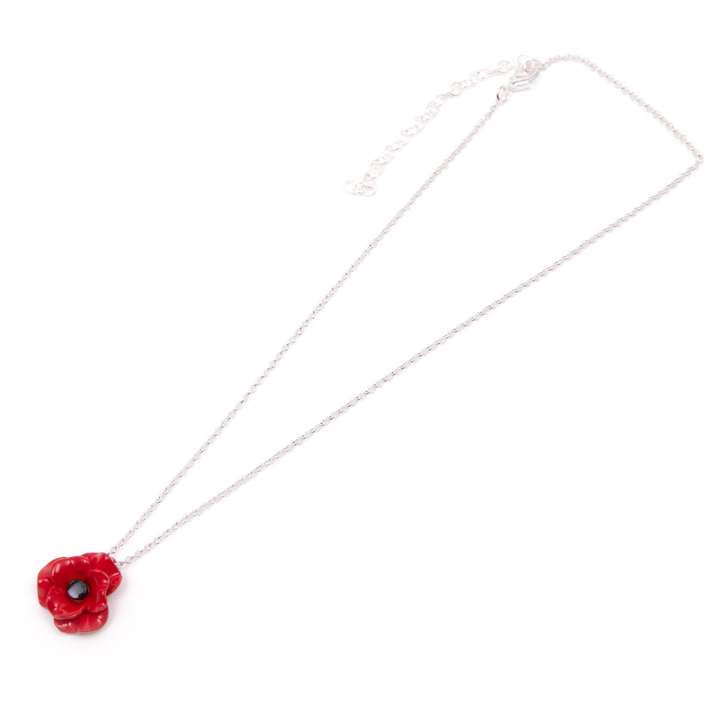 Alexander Thurlow Poppy Pendant Necklace