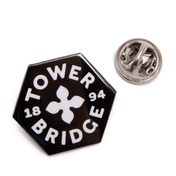 Tower Bridge Logo Pin Badge – Tower Bridge Shop