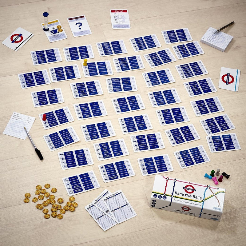 Race The Rails - TFL London Underground Family Game