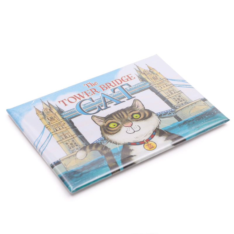 The Tower Bridge Cat Magnet